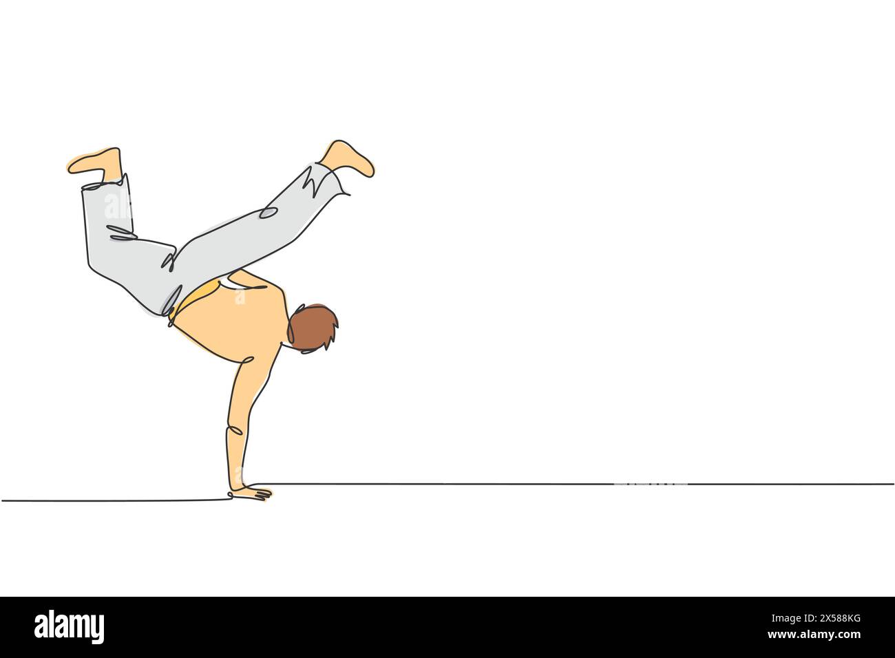 Flip kick Stock Vector Images - Alamy