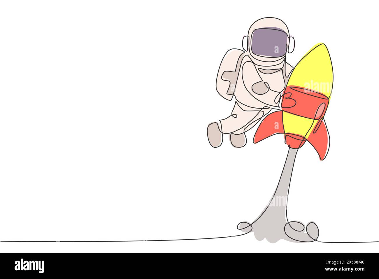 The universe in one drawing Stock Vector Images - Alamy