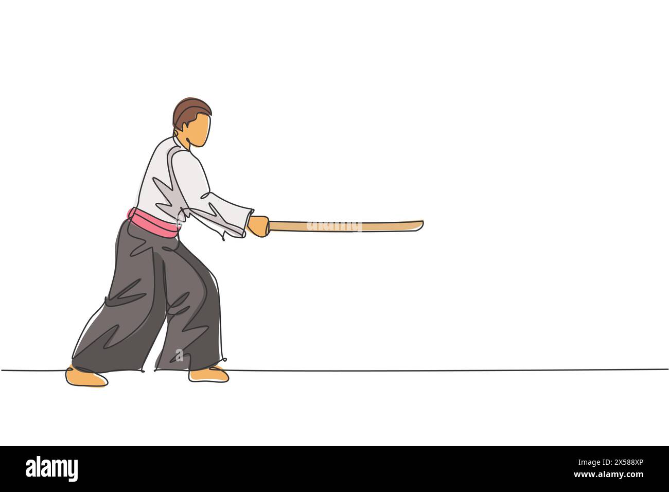 Fitness dynamic fighting pose Stock Vector Images - Alamy