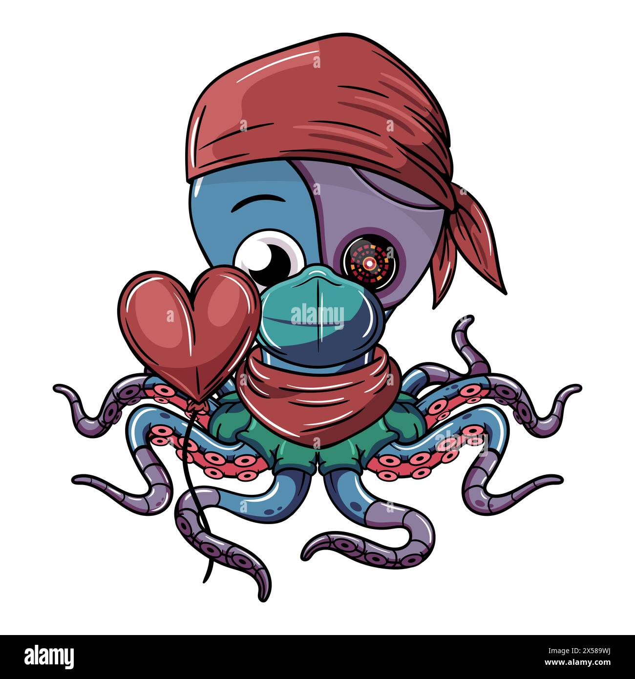 Balloon drawing face in Stock Vector Images - Alamy