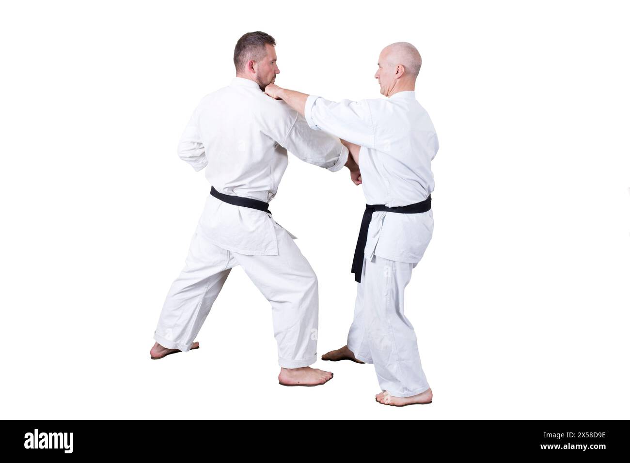 Kung fu athlete performs Cut Out Stock Images & Pictures - Alamy