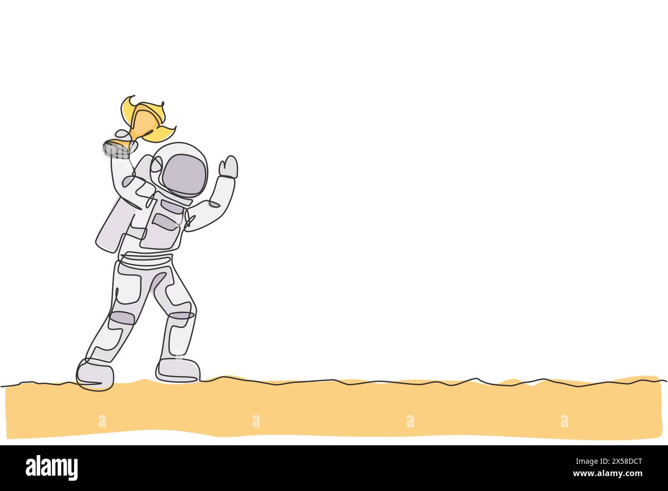 Moon man trophy hi-res stock photography and images - Alamy