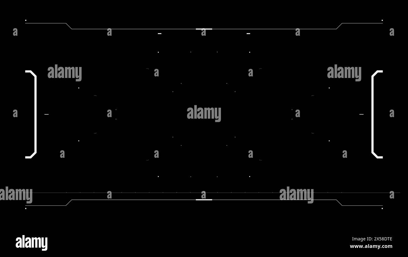 Hud overlay cyberpunk ui hi-res stock photography and images - Alamy