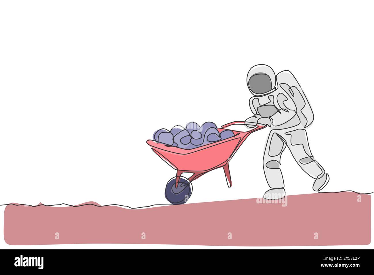 The astronaut farmer Stock Vector Images - Alamy