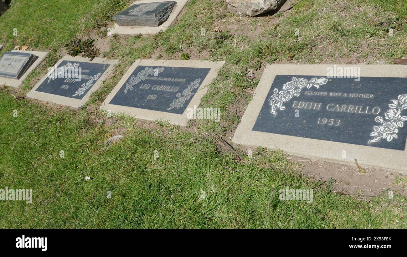 Santa Monica, California, USA 6th May 2024 Actor/Author/Conservationist Leo Carrillo Grave at ...