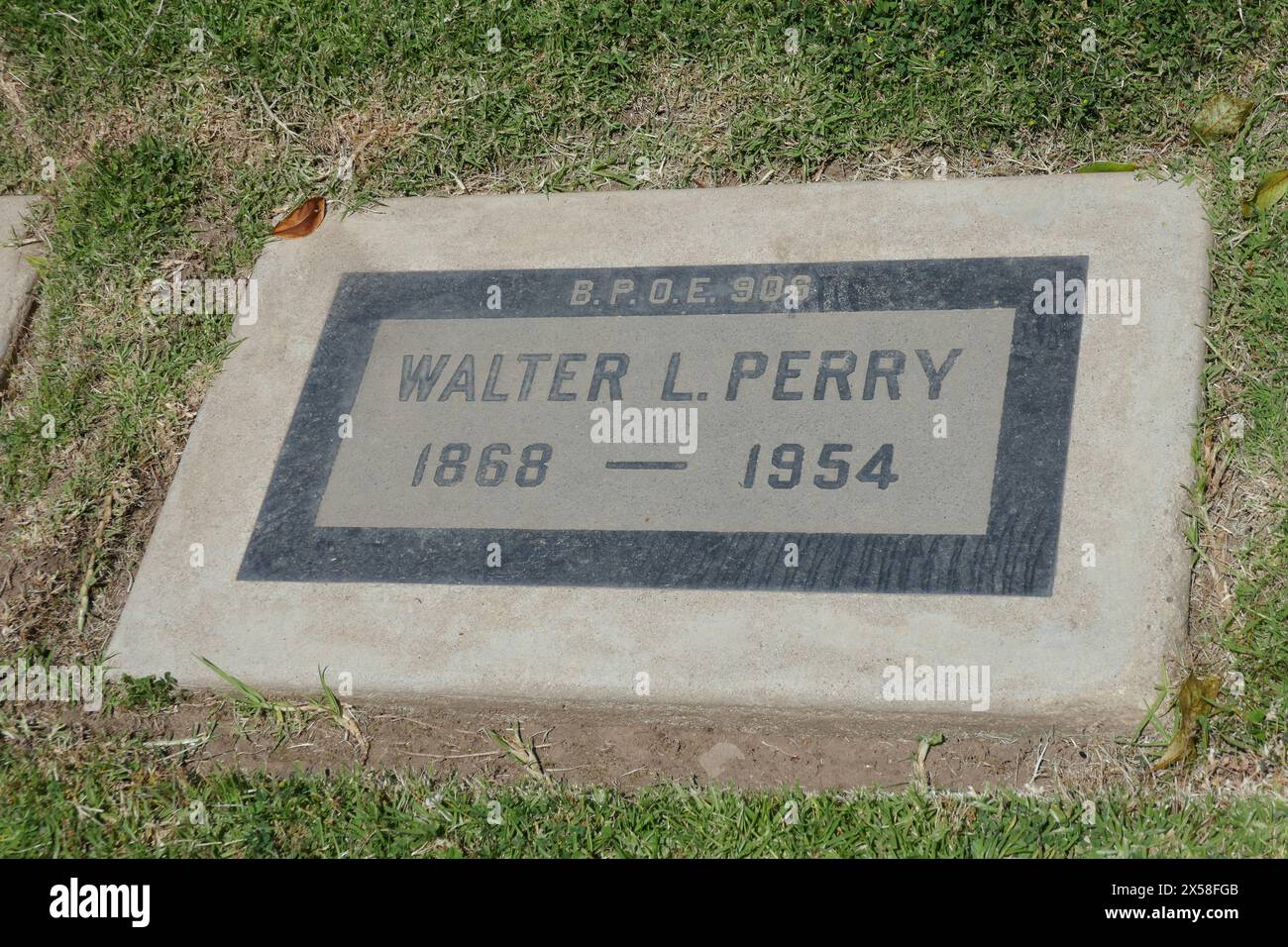 Santa Monica, California, USA 6th May 2024 Actor Walter Perry Grave at ...
