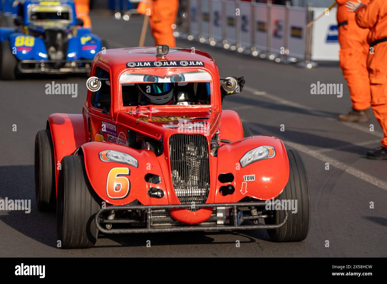 during the British Touring Car Championship at Donington Park, Derby ...