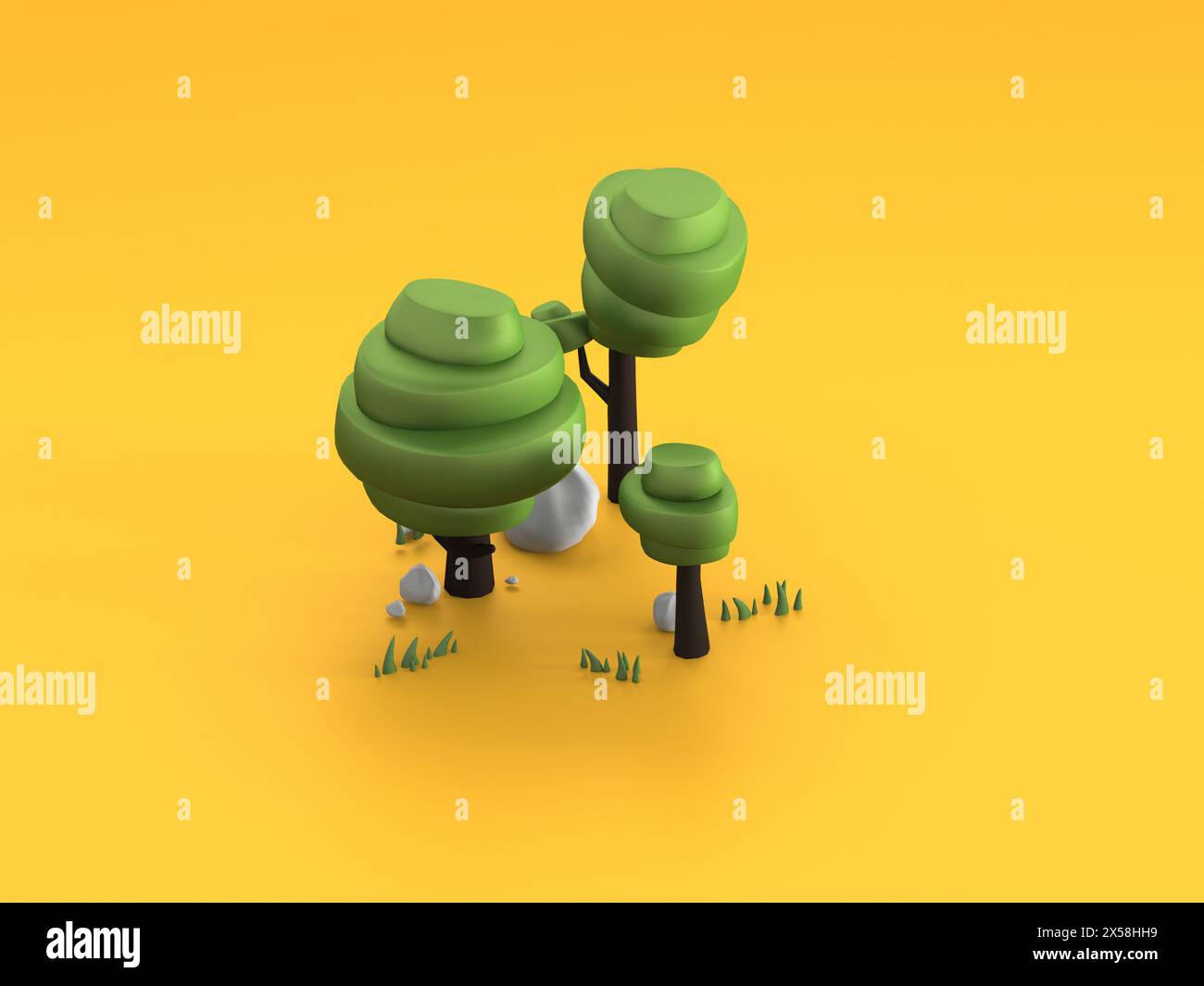 Cartoon oak hi-res stock photography and images - Alamy