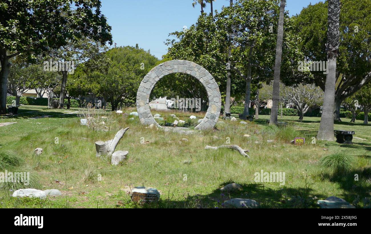 Santa Monica, California, USA 6th May 2024 Producer Stephen Leo ÒSteveÓ Bing unmarked Grave in ...