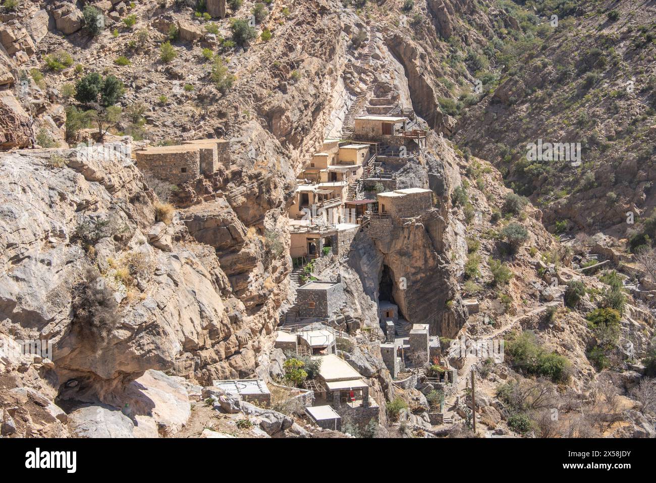 The Suwgra, a stone village turned into a cliff resort in the Western ...