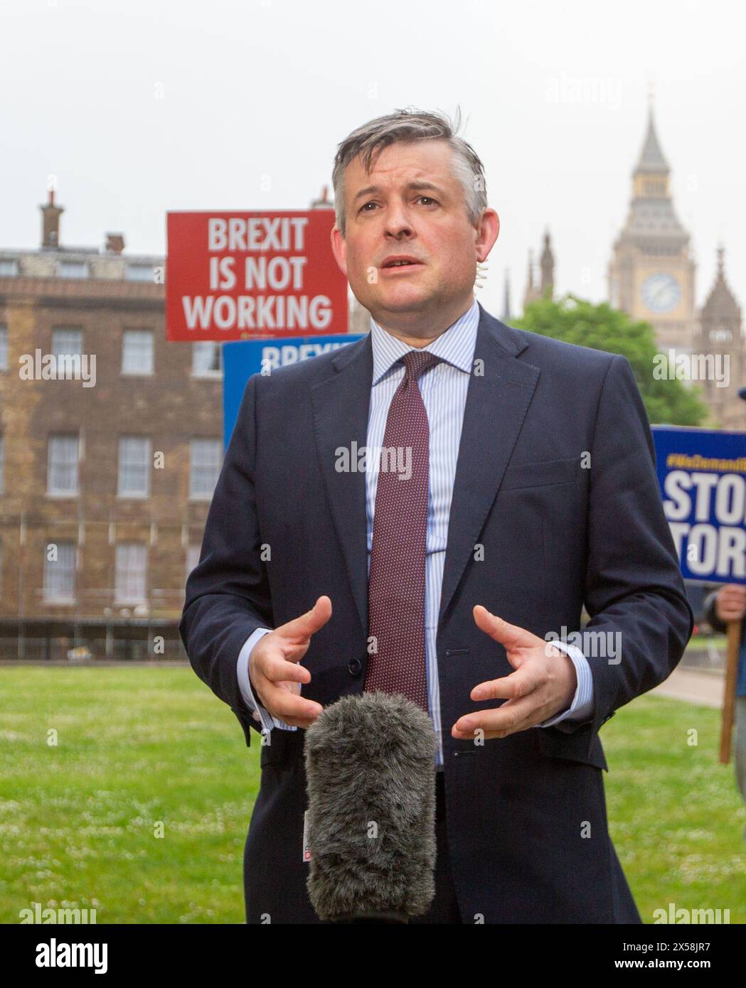 London, England, UK. 8th May, 2024. Shadow Paymaster General JONATHAN ...