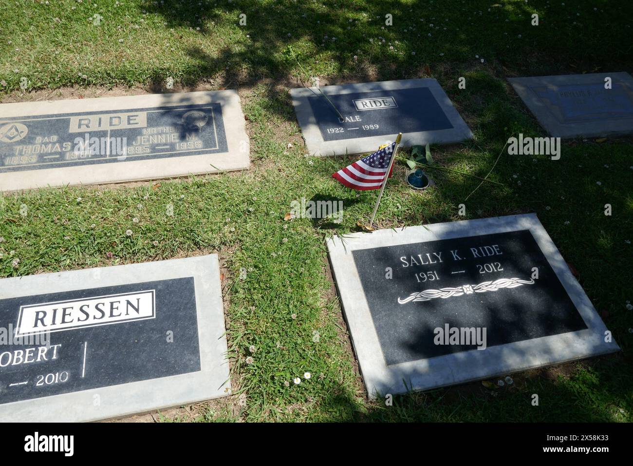 Santa Monica, California, USA 6th May 2024 Astronaut Sally Ride Grave ...