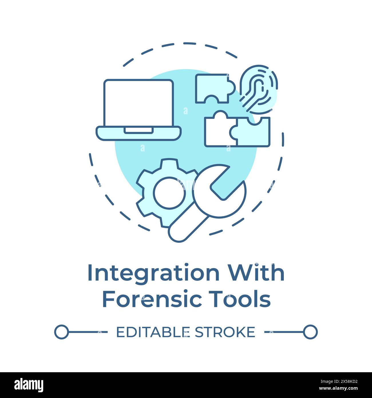 Digital forensic Stock Vector Images - Alamy