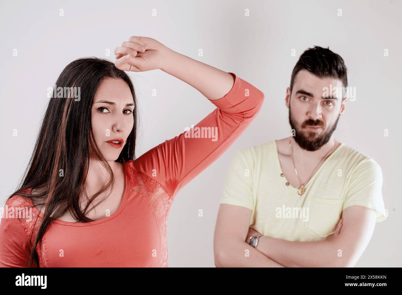 Subtle reaction hi-res stock photography and images - Alamy