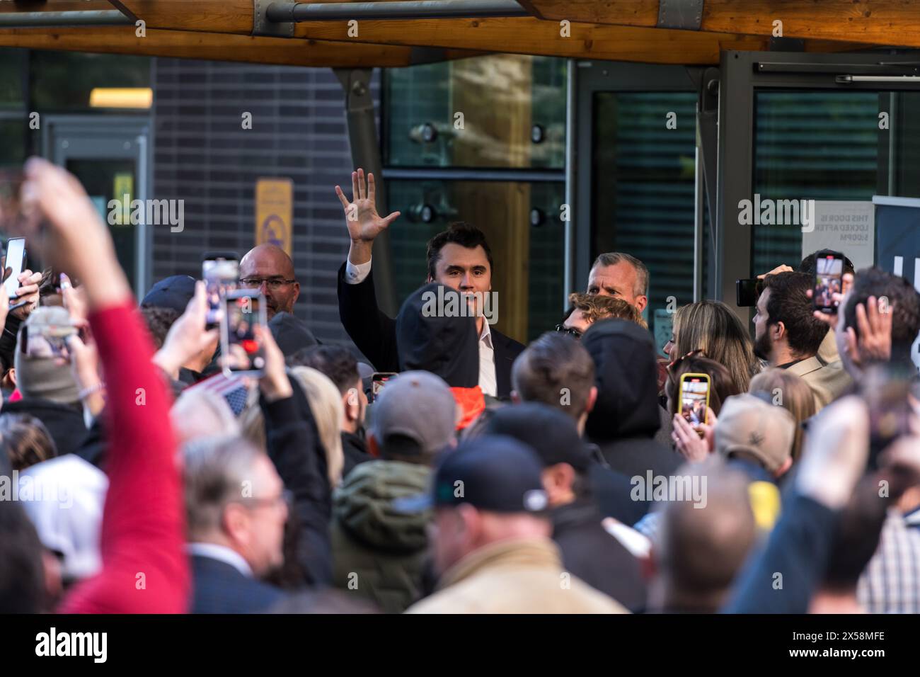 Charlie kirk, turning point usa hi-res stock photography and images - Alamy