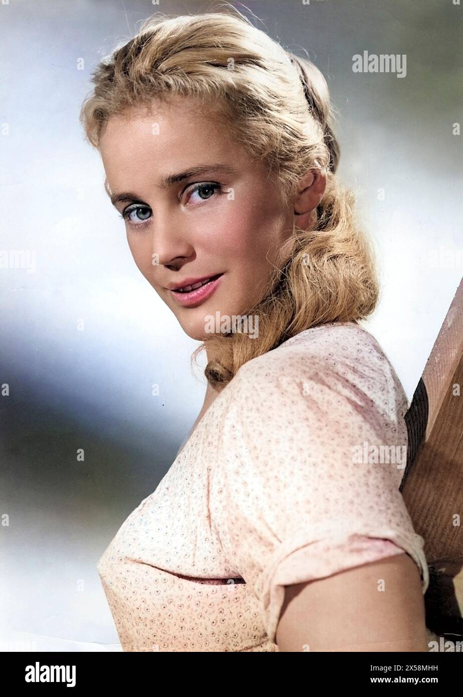 Schell, Maria, 15.1.1926 - 27.4.2005, German actress, portrait, 1950s ...