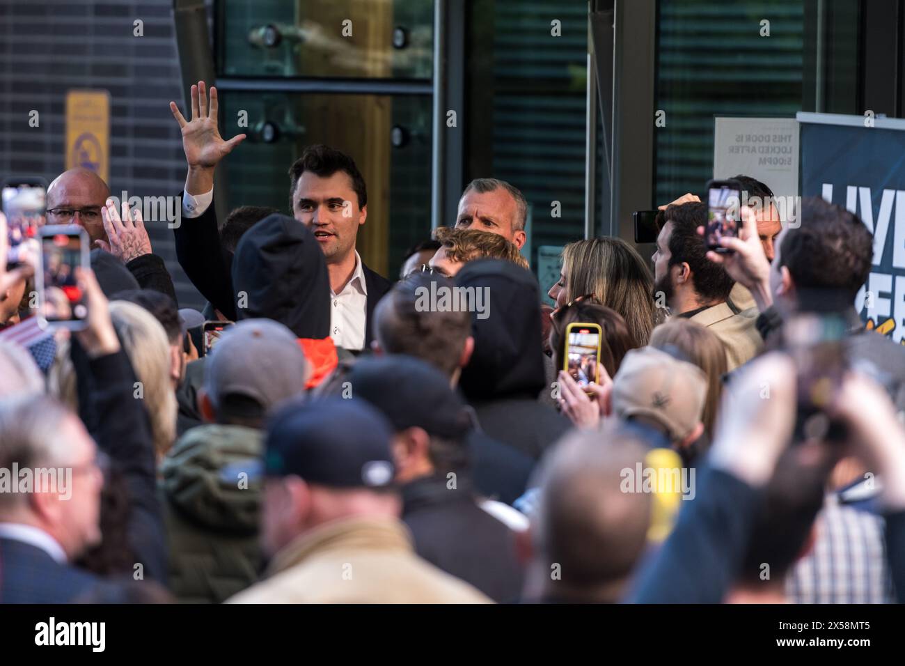 Charlie kirk, turning point usa hi-res stock photography and images - Alamy