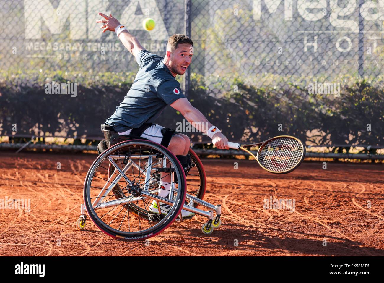 Antalya, Turkey, 8th May, 2024. Alfie Hewitt from Great Britain is in ...