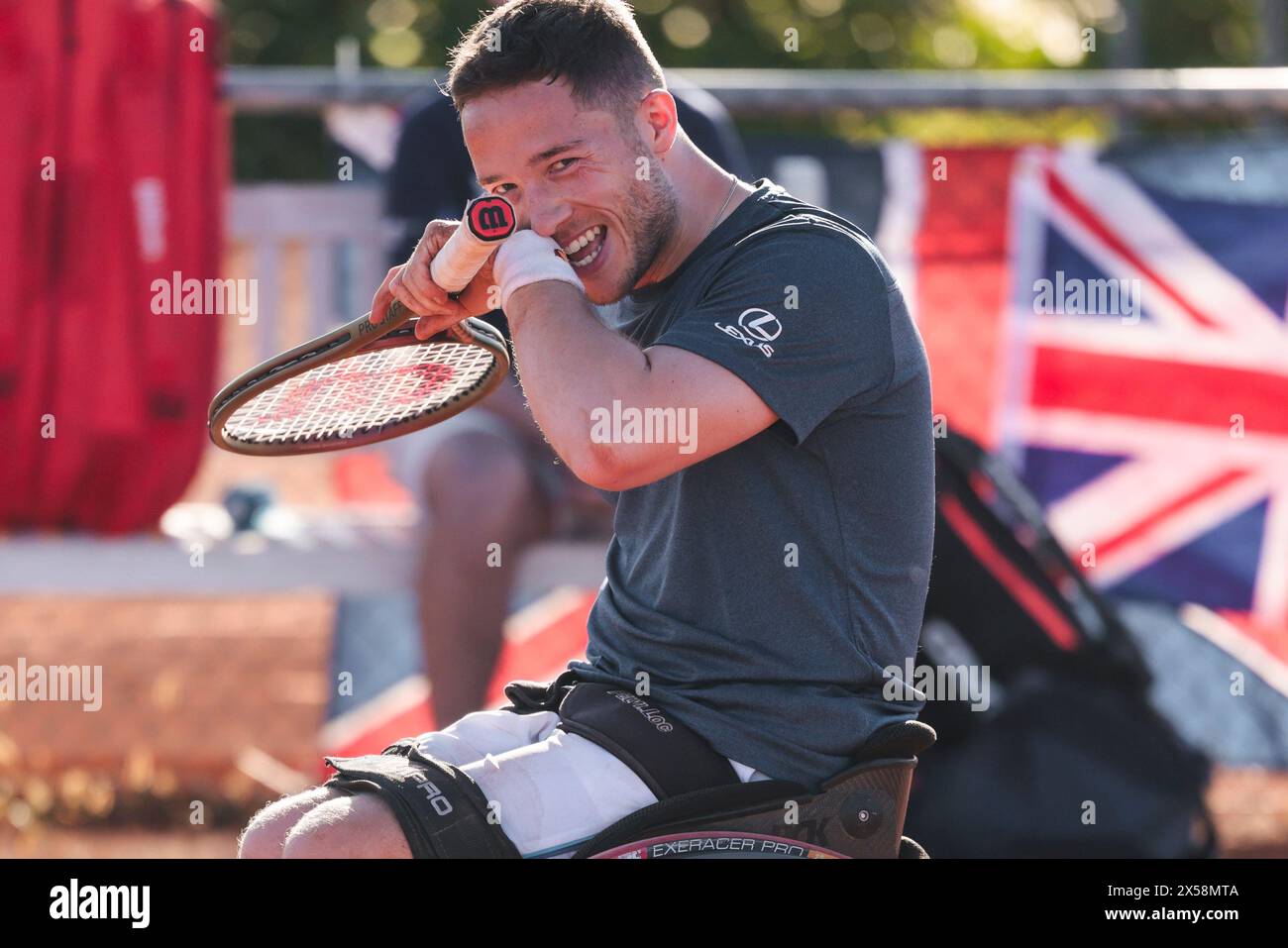 Antalya, Turkey, 8th May, 2024. Alfie Hewitt from Great Britain is in ...