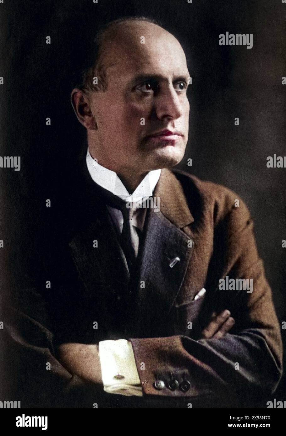 Benito mussolini portrait hi-res stock photography and images - Alamy