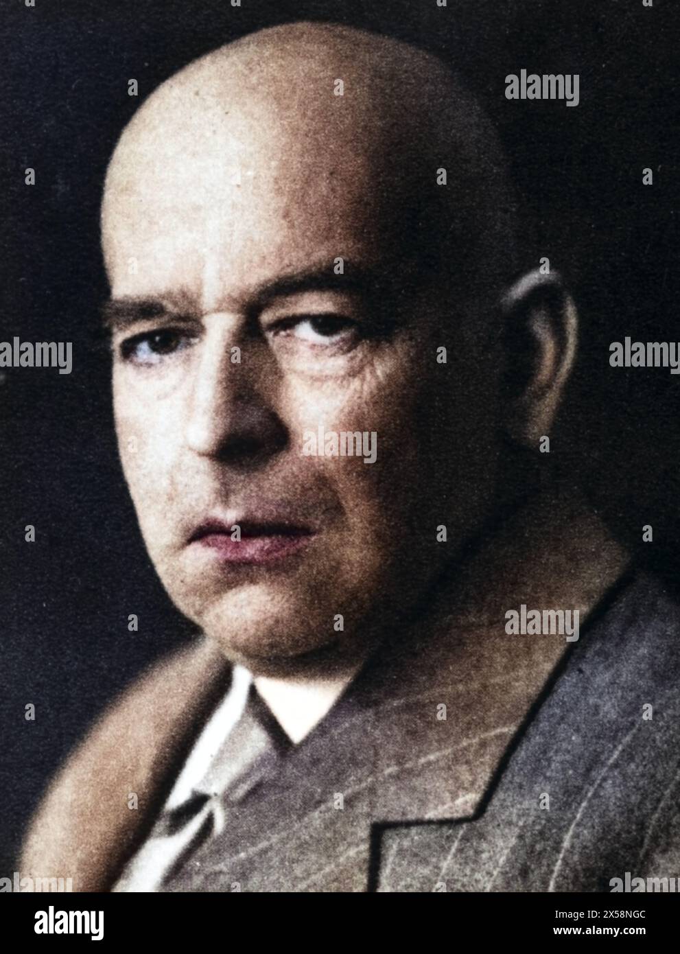 Spengler, Oswald, 29.5.1880 - 8.5.1936, German philosopher, portrait ...