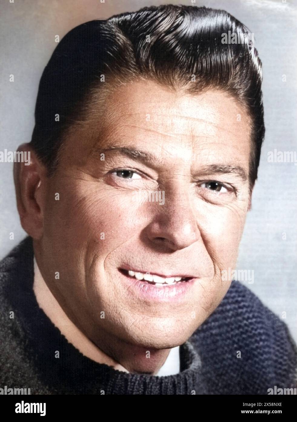 Ronald reagan portrait hi-res stock photography and images - Alamy