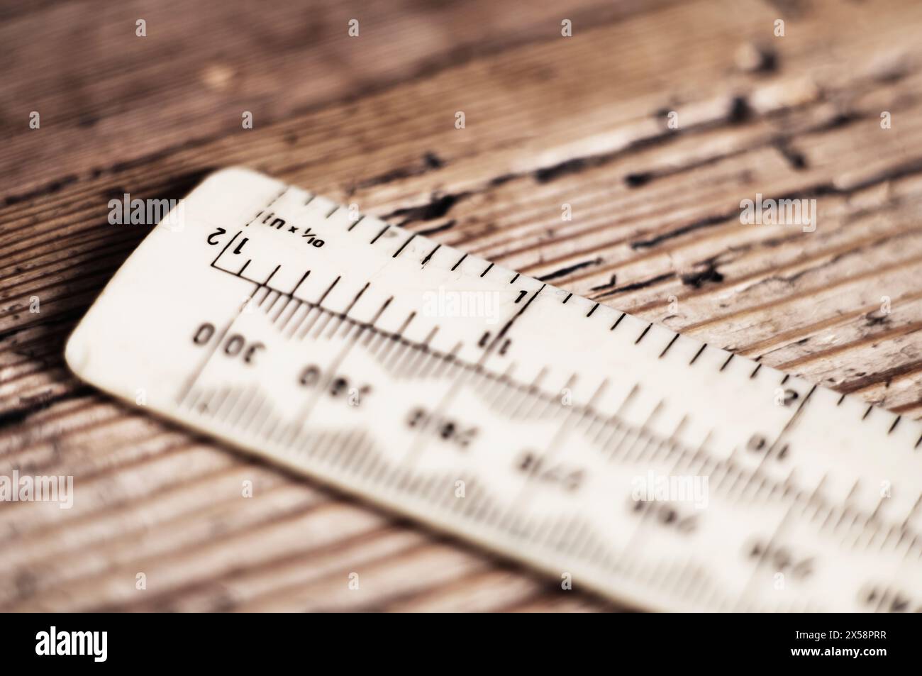 Ultra close up of inches scale on a ruler Stock Photo - Alamy