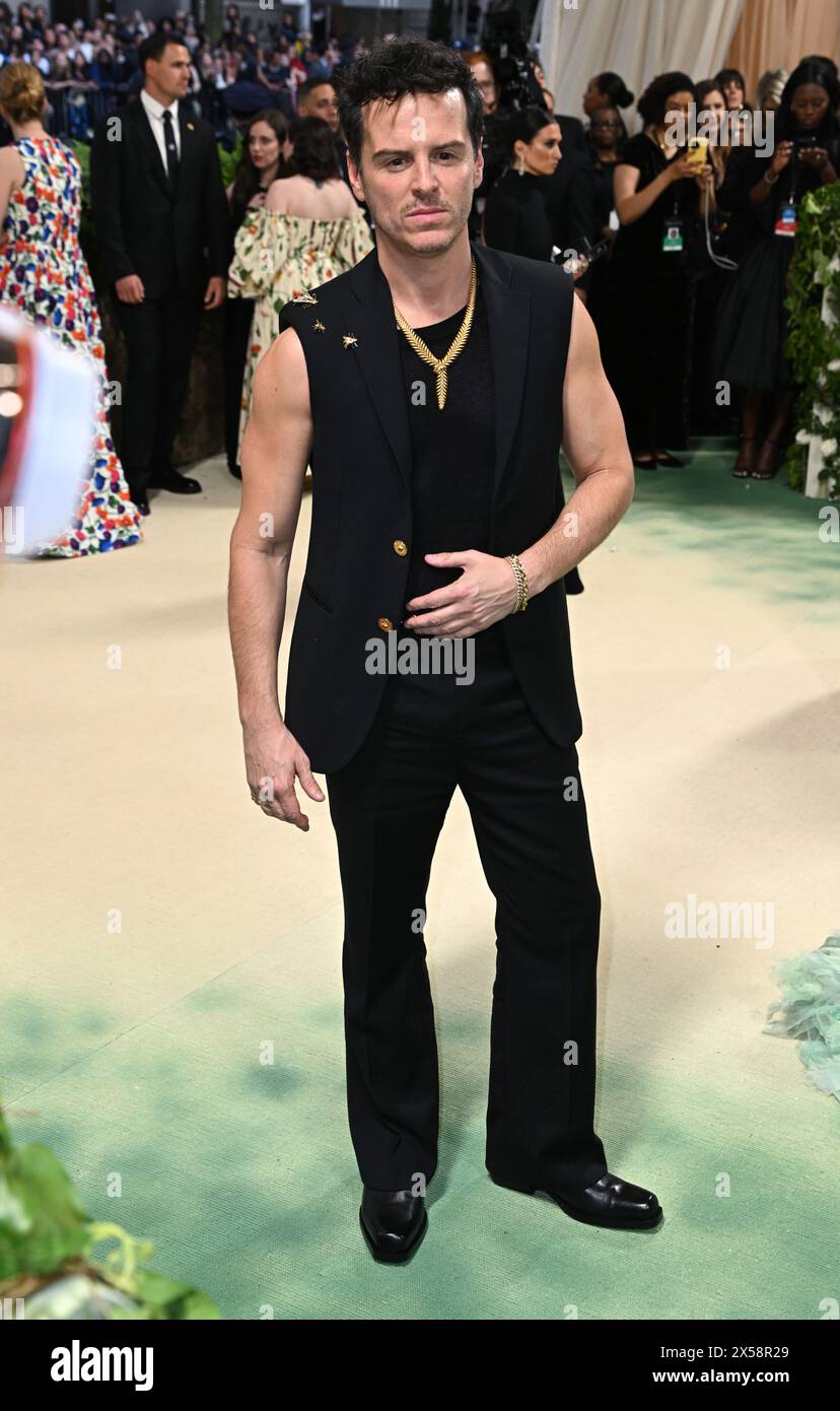 New York, USA. May 6th, 2024. Andrew Scott arriving at The Met Gala ...