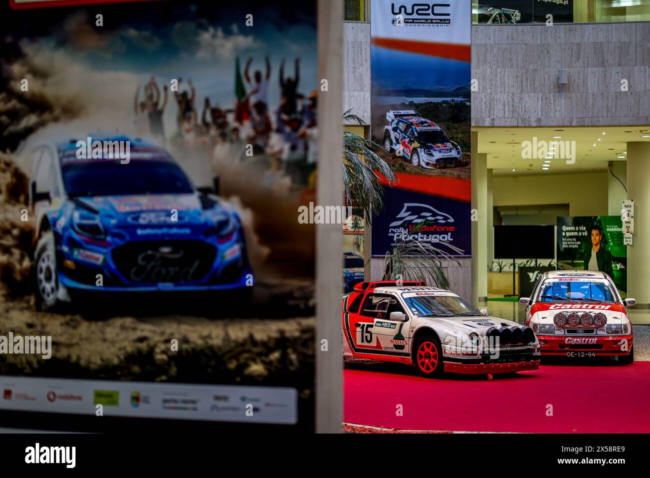 Atmosphere ambiance Service Park, during the Rally de, Portugal ...