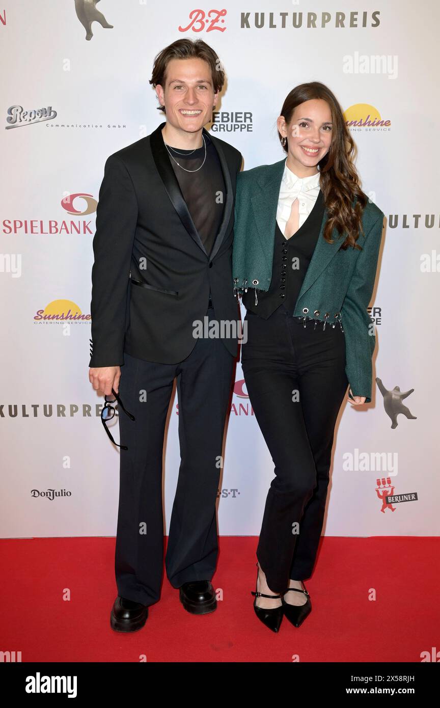 Moritz Bäckerling und Ina Hout bei der Verleihung des 30. B.Z ...