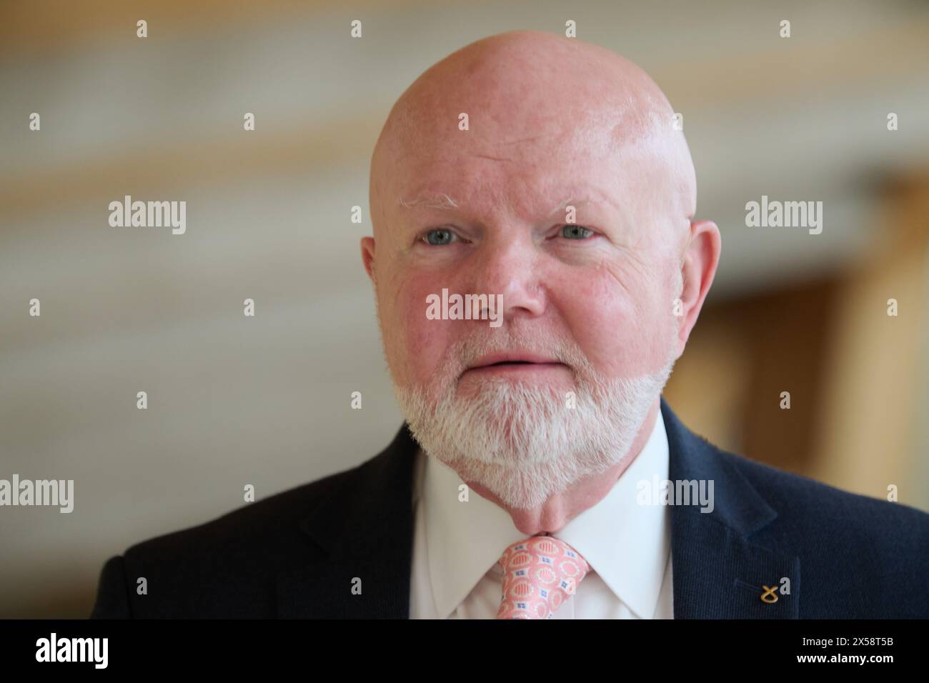 Edinburgh Scotland, UK 07 May 2024. Colin Beattie at the Scottish ...