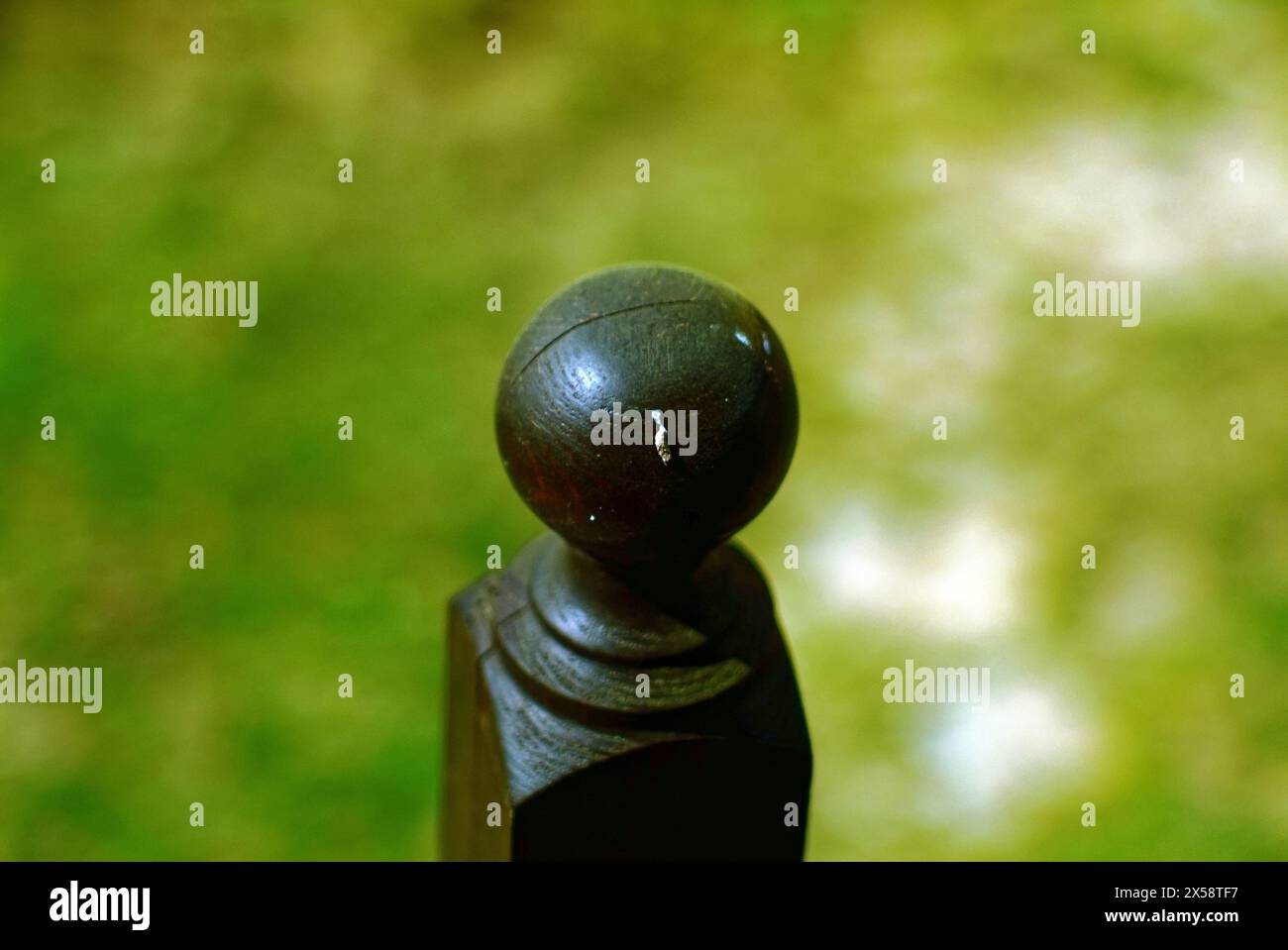 Exterior old wood railing porch hi-res stock photography and images - Alamy