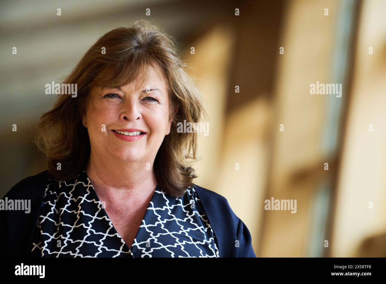 Edinburgh Scotland, UK 07 May 2024. Fiona Hyslop at the Scottish ...