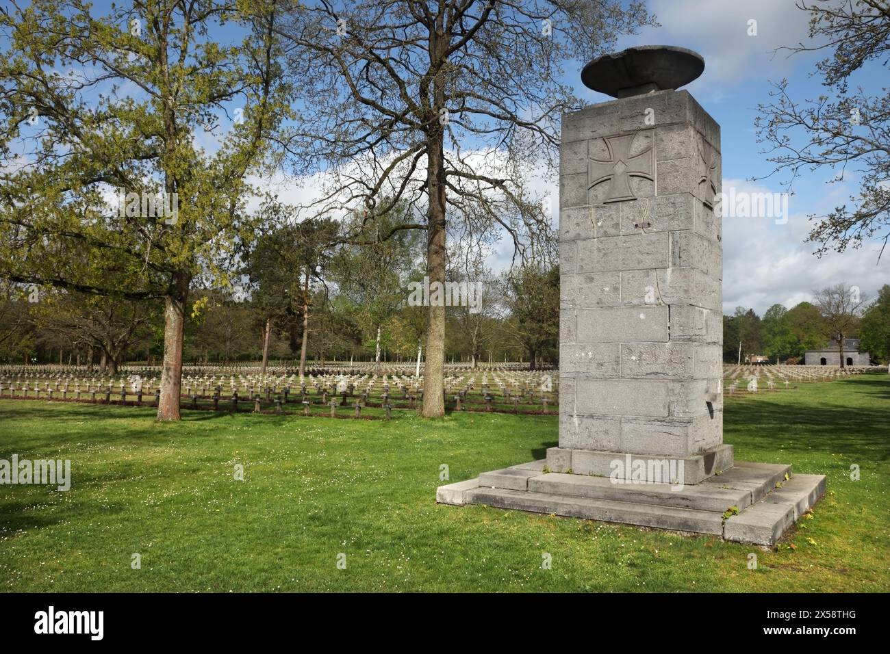 The Lommel German World War 2 Cemetery, final resting place of over ...