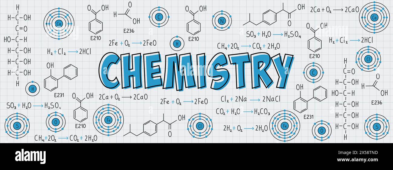Exercise notes, formulas and equations of chemistry, organic chemistry ...
