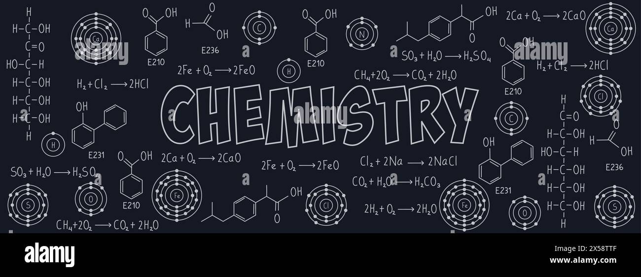 Exercise notes, formulas and equations of chemistry, organic chemistry ...