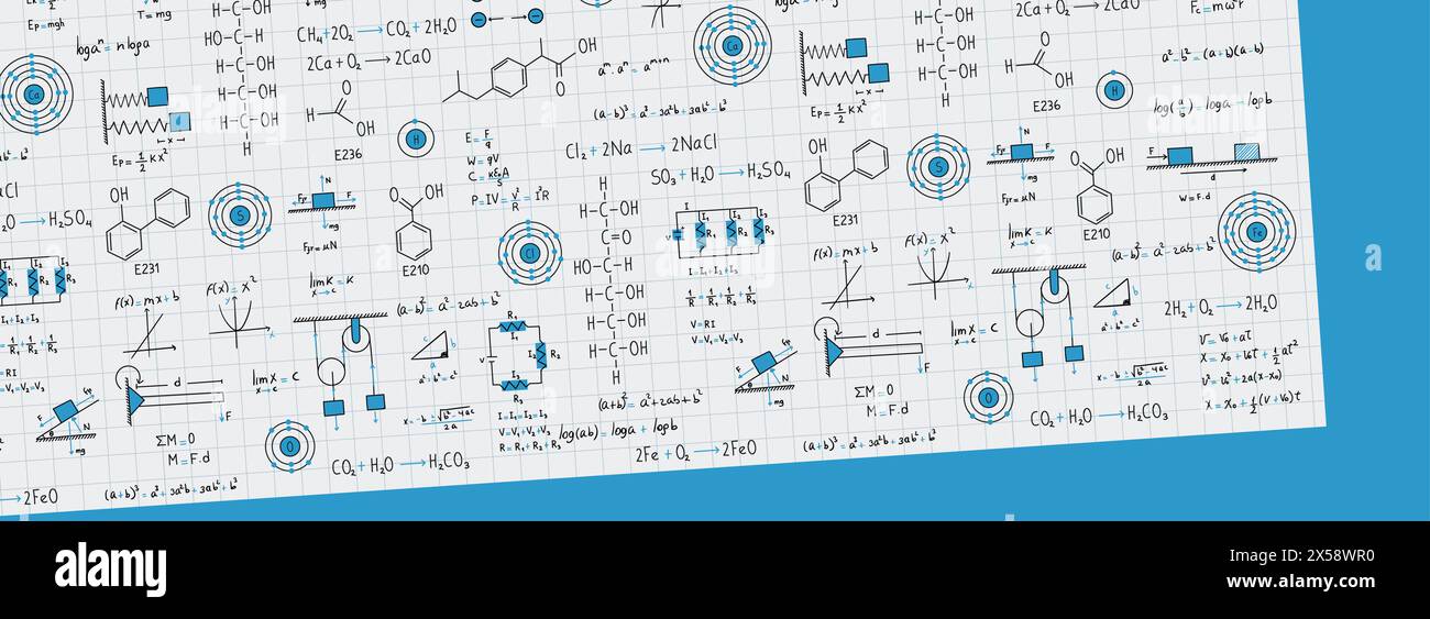 Calculus Equations, Algebra, Organic Chemistry, Chemical Reactions ...