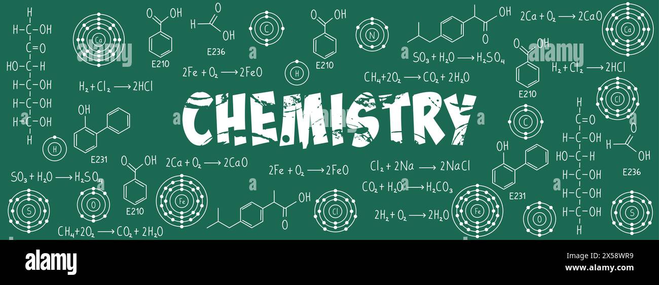 Exercise notes, formulas and equations of chemistry, organic chemistry ...