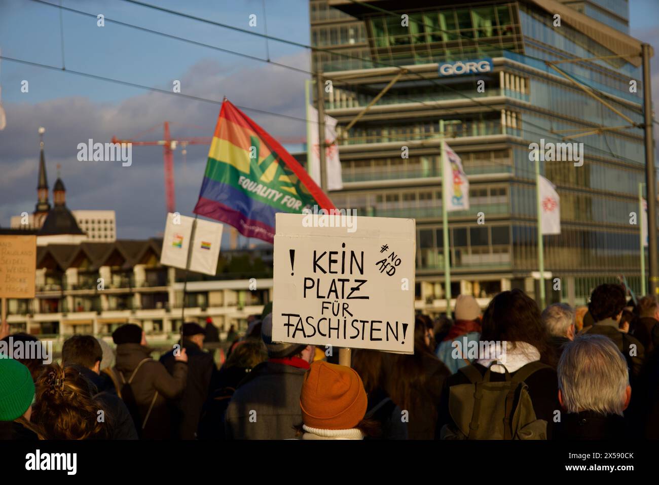 Cologne, Germany, February 01, 2024. A demo by 'Fridays for Future ...