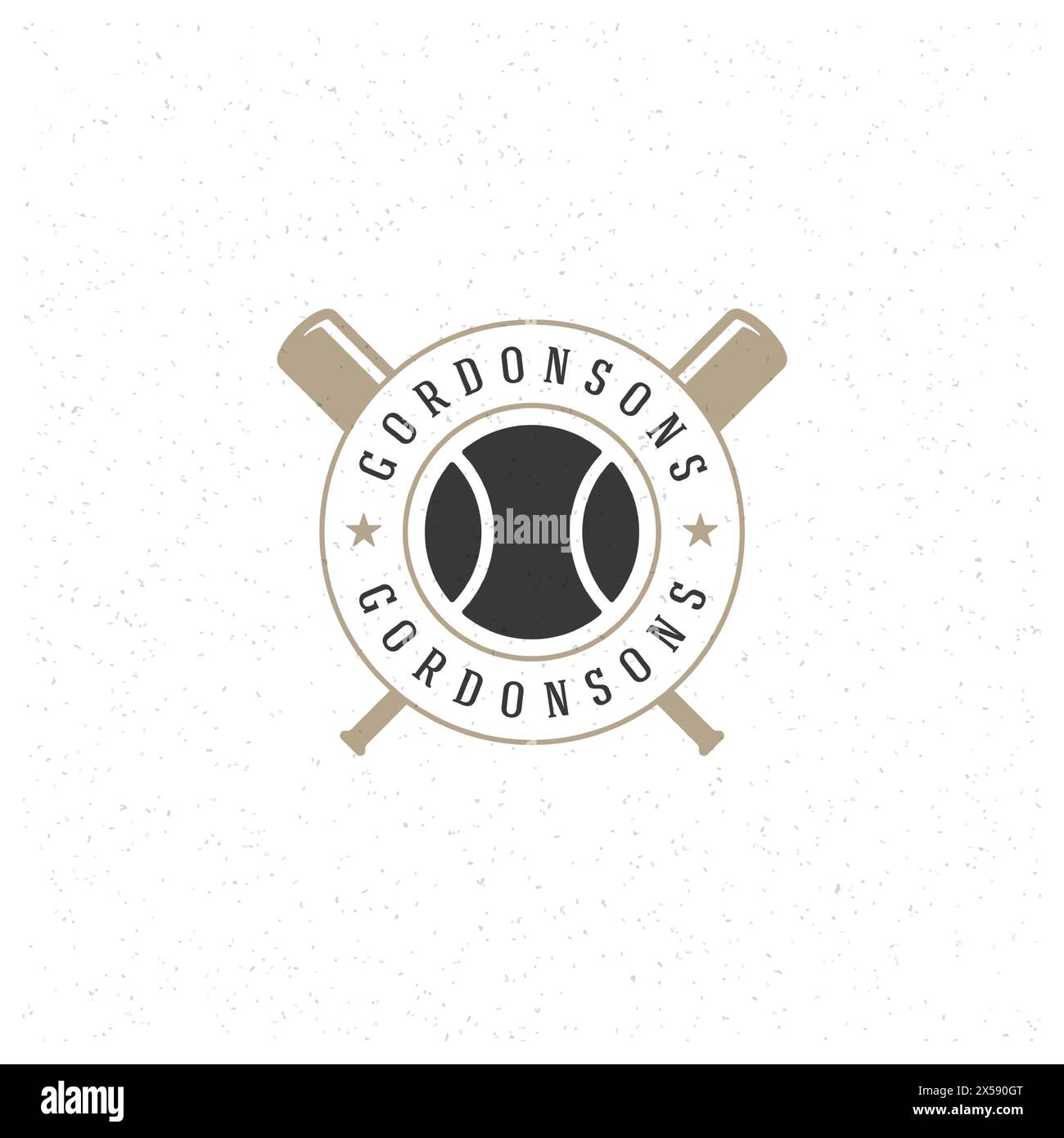 Baseball Logo Template. Vector Design Element Vintage Style Badge Retro ...