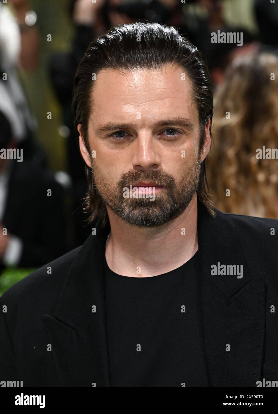 New York, USA. May 6th, 2024. Sebastian Stan arriving at The Met Gala ...