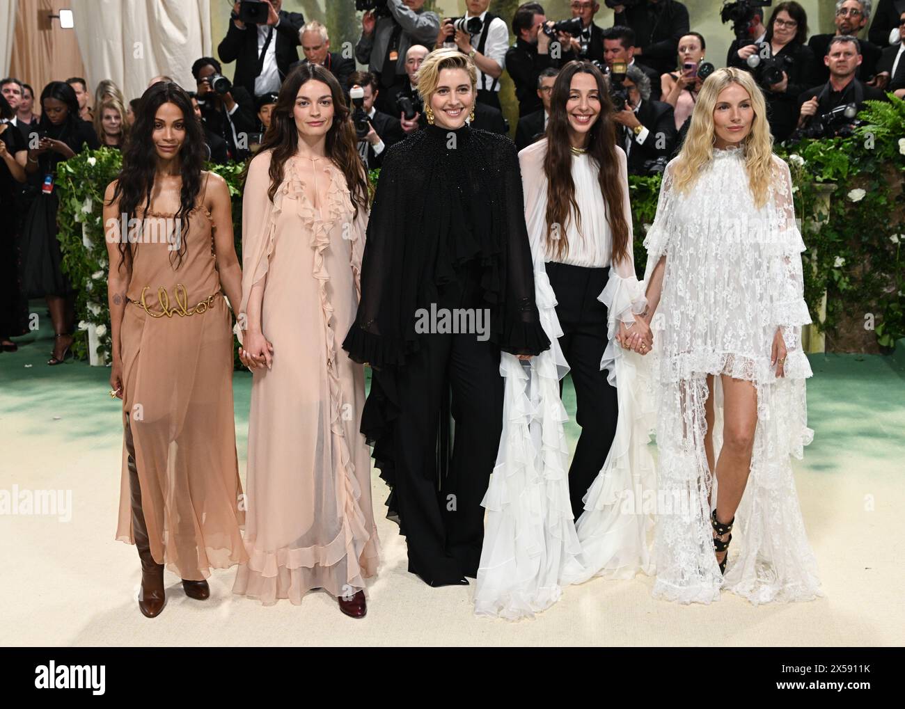 New York, USA. May 6th, 2024. Sienna Miller, Chemena Kamali, Greta ...