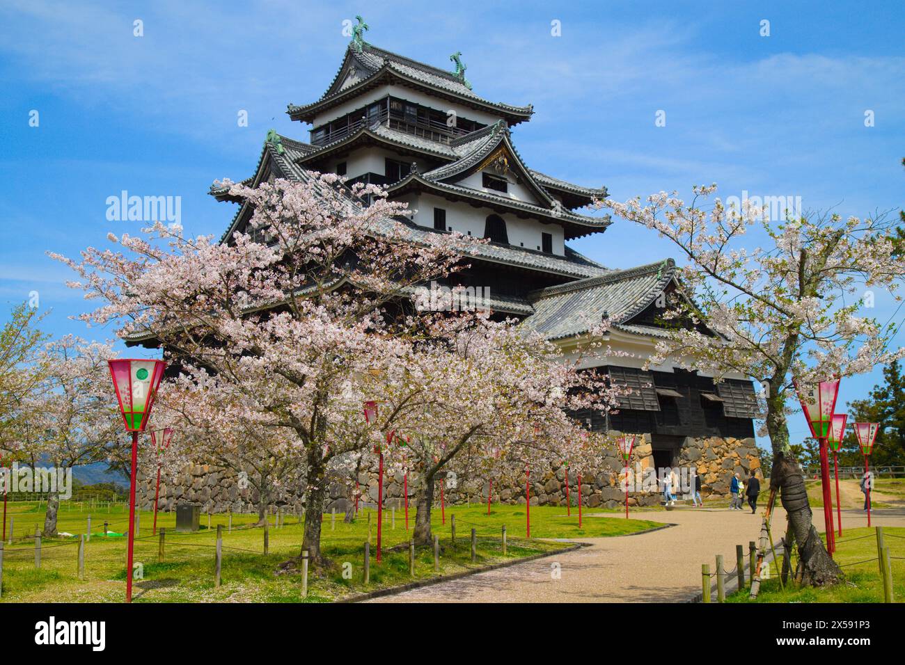 Japan, Matsue, Matsue-jo, Castle Stock Photo - Alamy