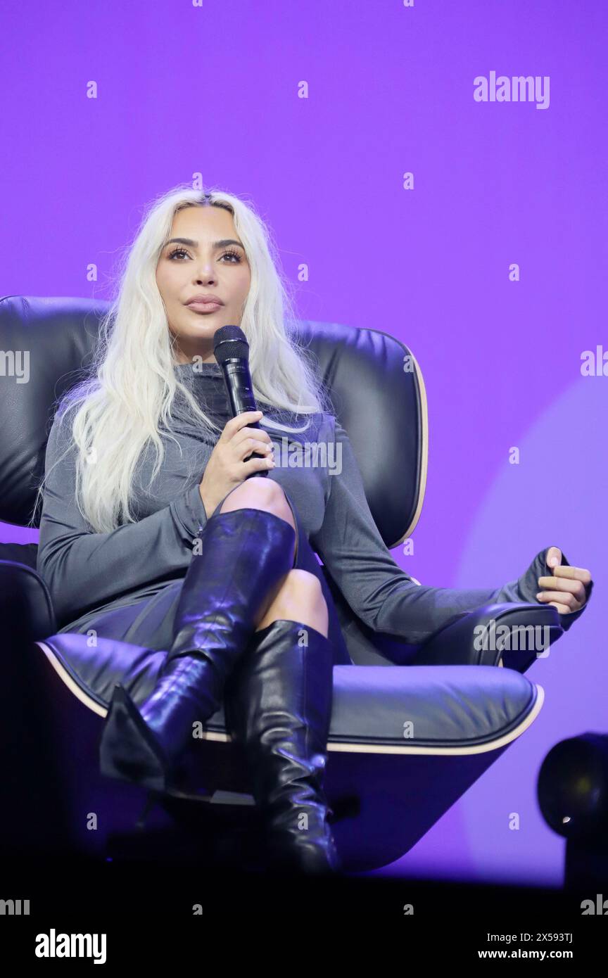 Kim Kardashian beim OMR Festival 2024 in den Messehallen. Hamburg, 07.05.2024 Stock Photo - Alamy