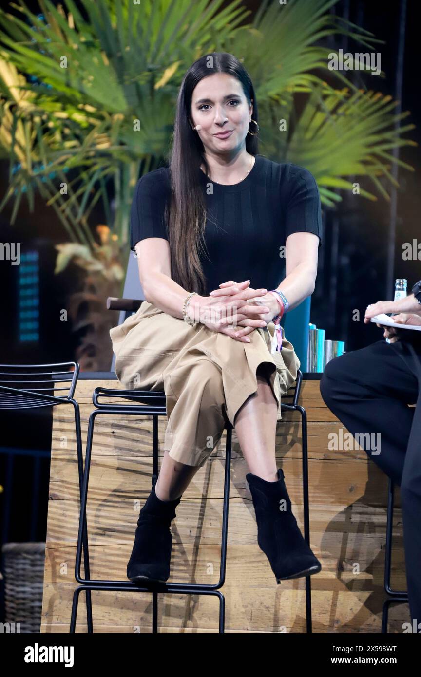 Sally Özcan beim OMR Festival 2024 in den Messehallen. Hamburg, 07.05.2024 Stock Photo - Alamy