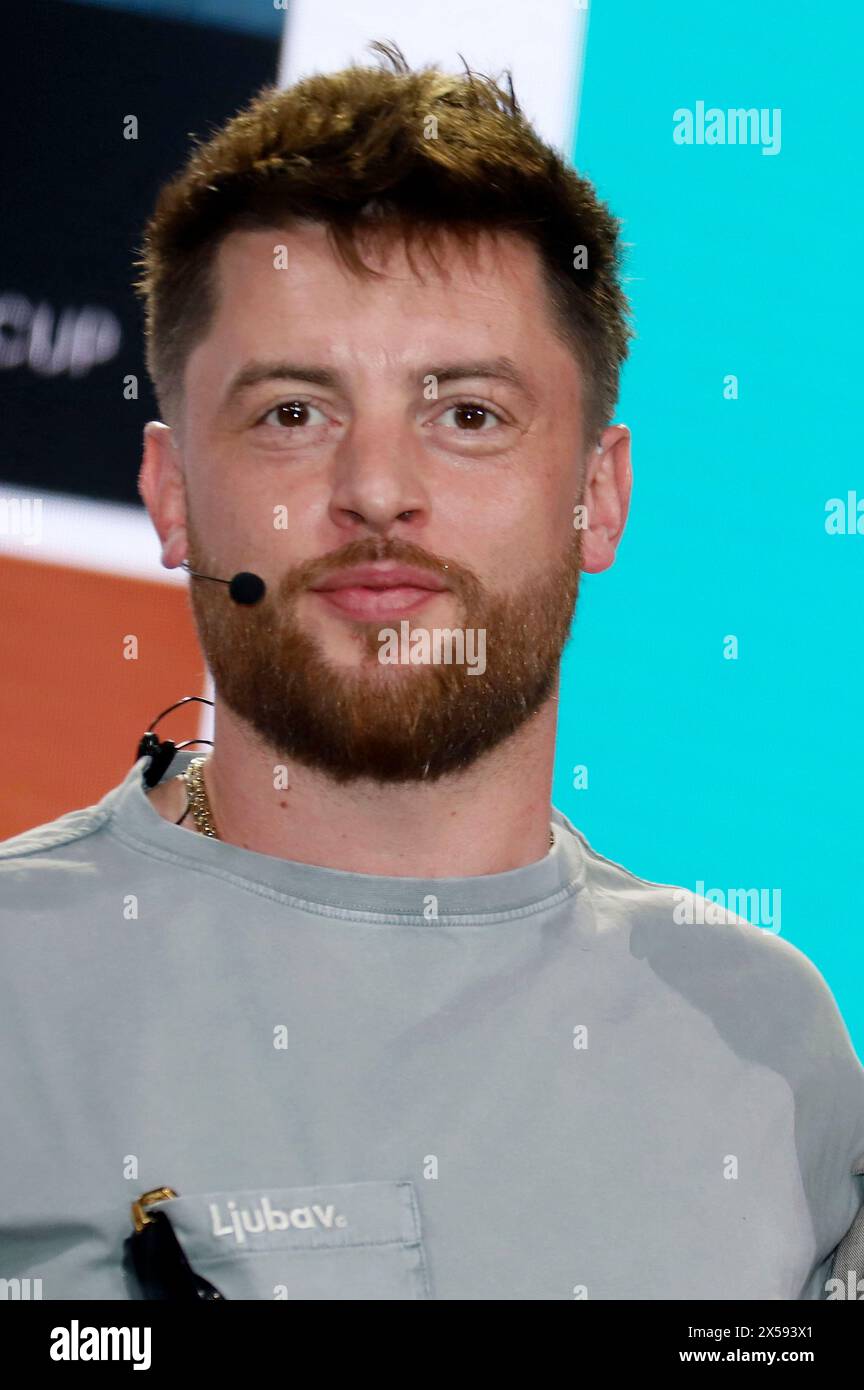 Bausa beim OMR Festival 2024 in den Messehallen. Hamburg, 07.05.2024 ...