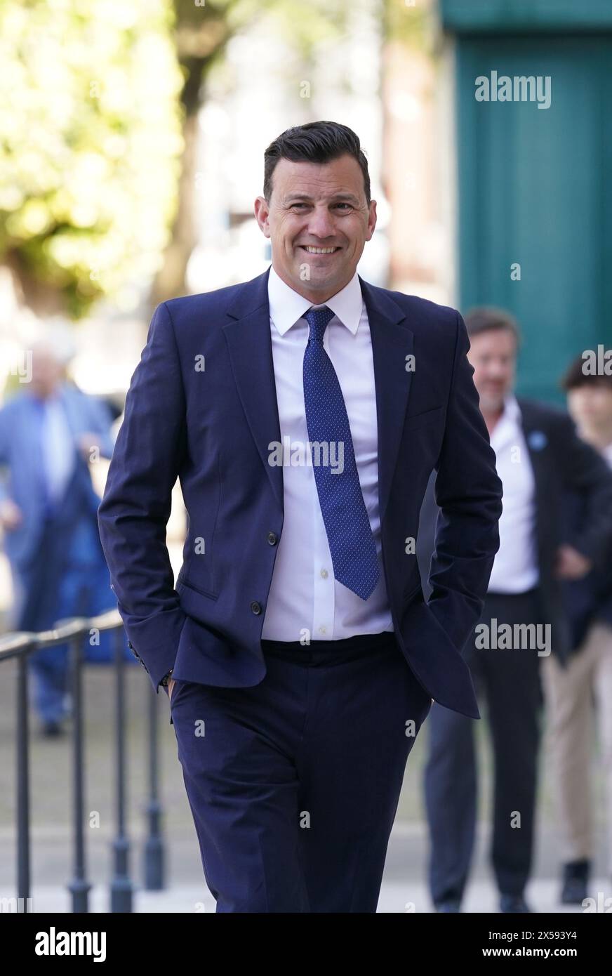 Will Buxton arrives at Westminster Abbey in London for a service of ...