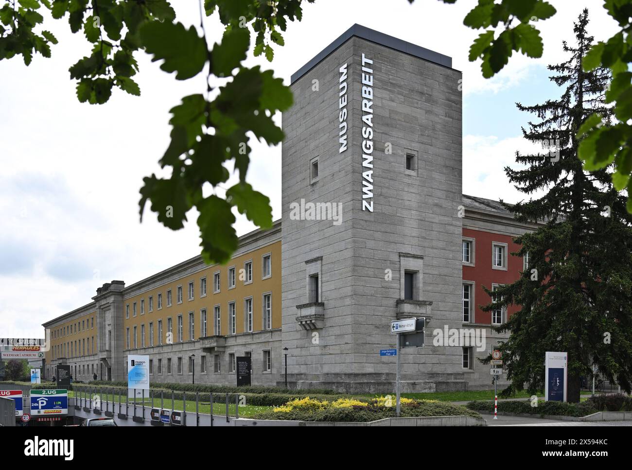 Weimar, Germany. 08th May, 2024. The new Museum of Forced Labor under ...