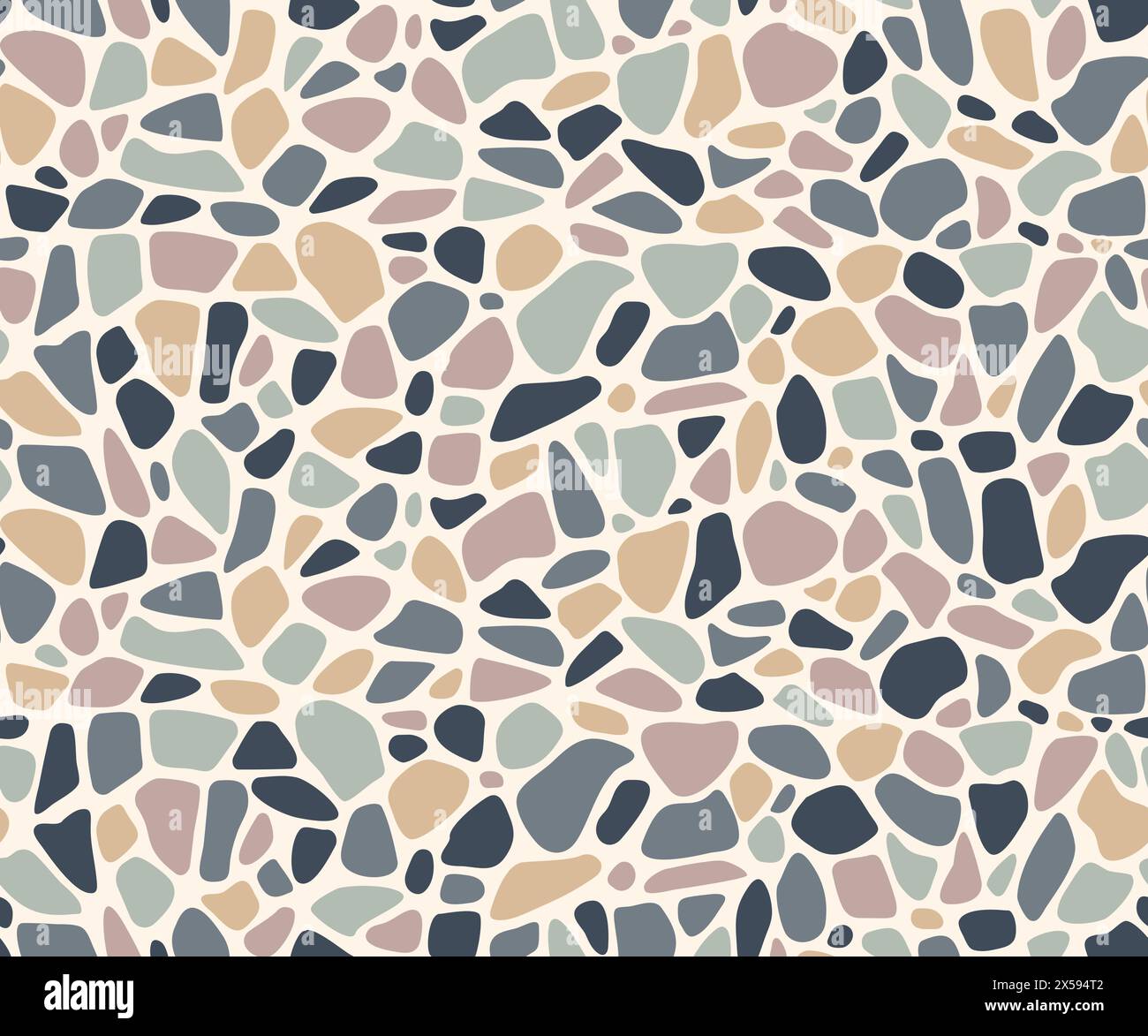 Uneven stone pavement Stock Vector Images - Alamy