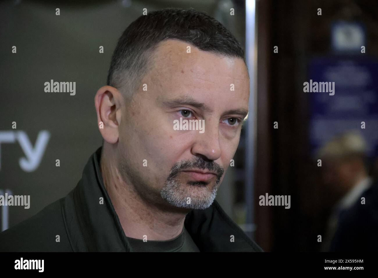 Non Exclusive: KYIV, UKRAINE - MAY 07, 2024 - Recruitment Commissioner ...